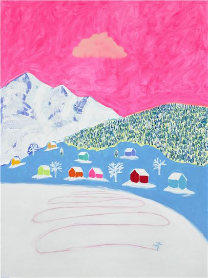 Duncan Mccormick | Pink Sky With Skater (2020) | MutualArt
