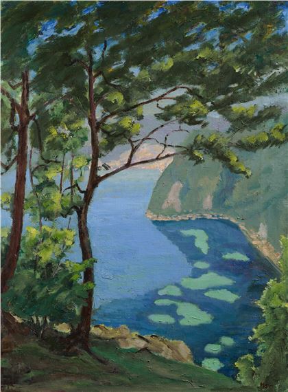 Sir Winston Churchill | Lullenden Manor (1917) | MutualArt