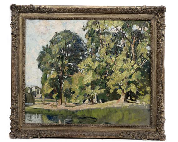 Adolphe Valette | URBAN LANDSCAPE | MutualArt