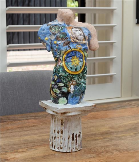 Margot Stephens | Monk in the time with golden appendage | MutualArt