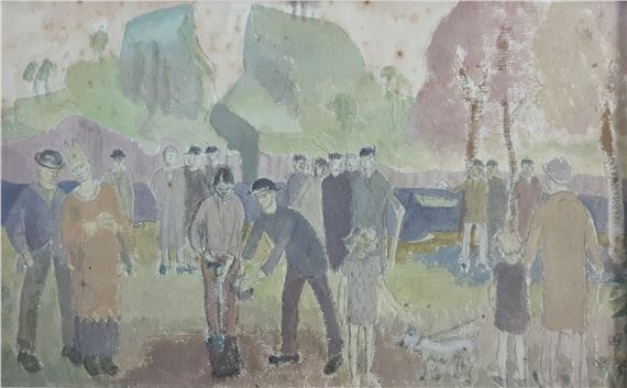 William Drummond Bone | STUDY FOR MURAL | MutualArt