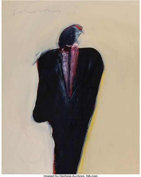 Fritz Scholder | Portrait in New York | MutualArt