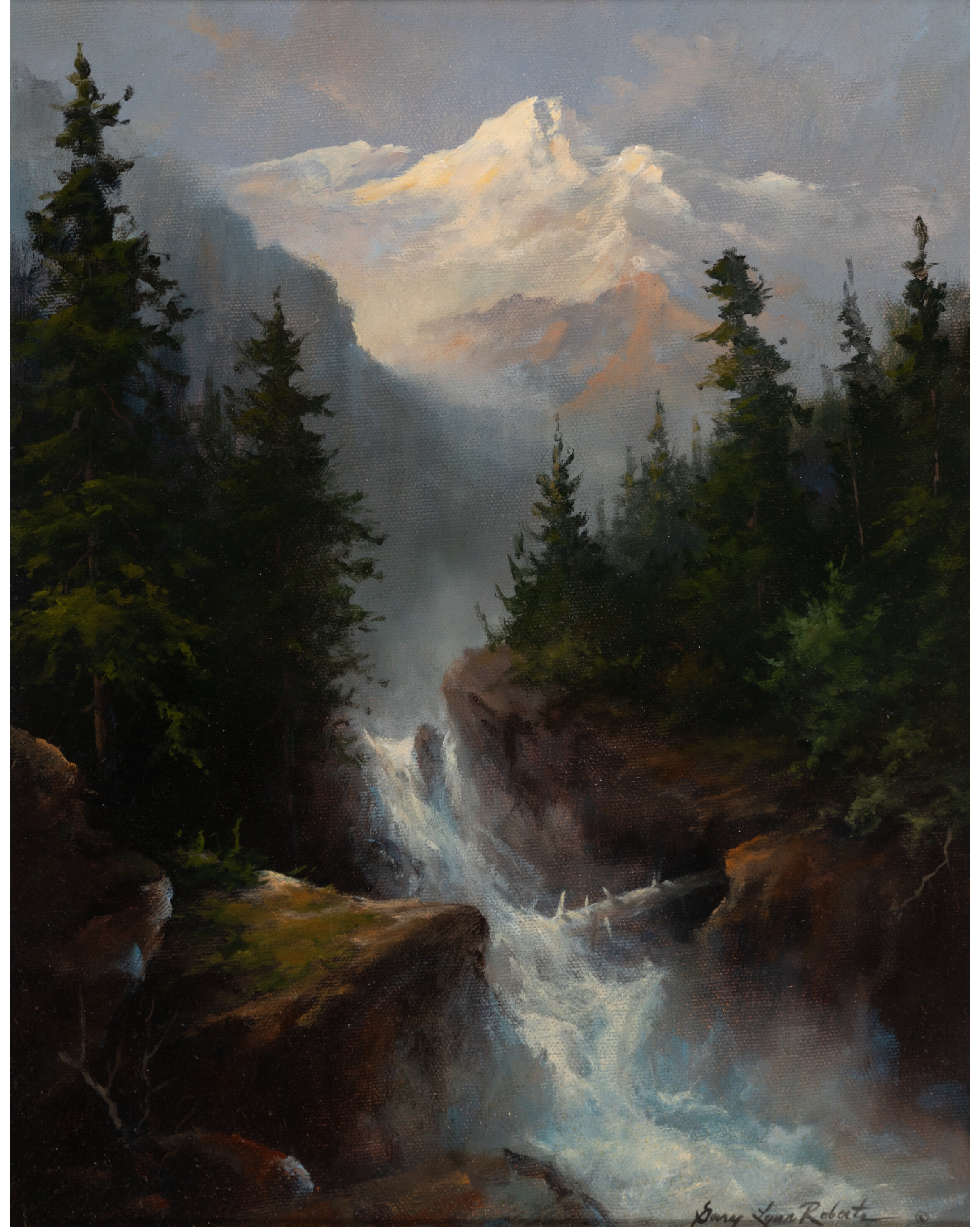 Gary Lynn Roberts | Rapids in the Mountain Range | MutualArt