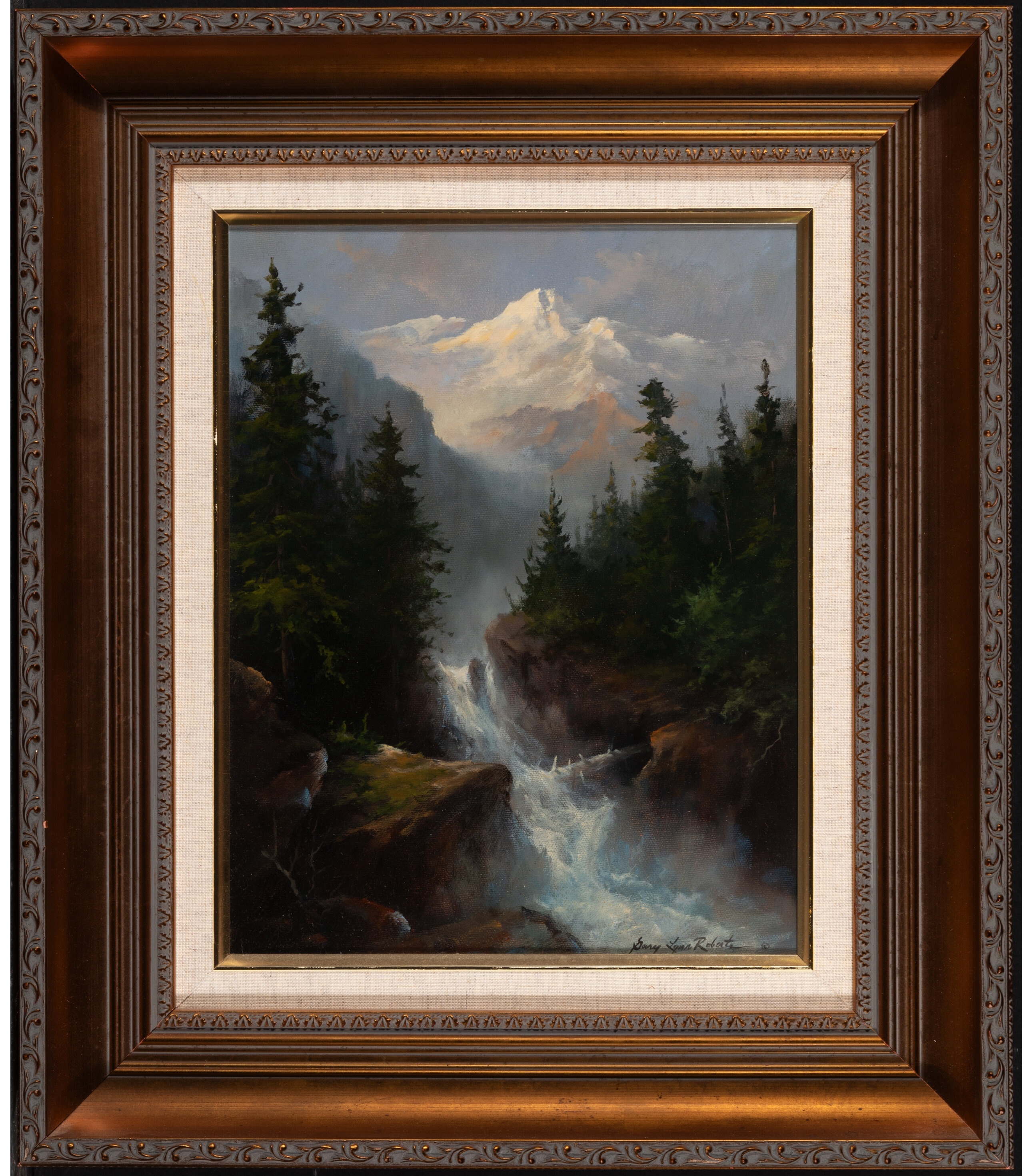 Gary Lynn Roberts | Rapids in the Mountain Range | MutualArt