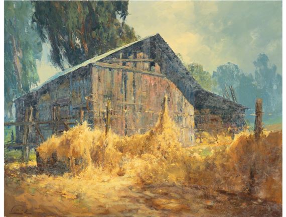 Ralph Love | Golden Straw | MutualArt