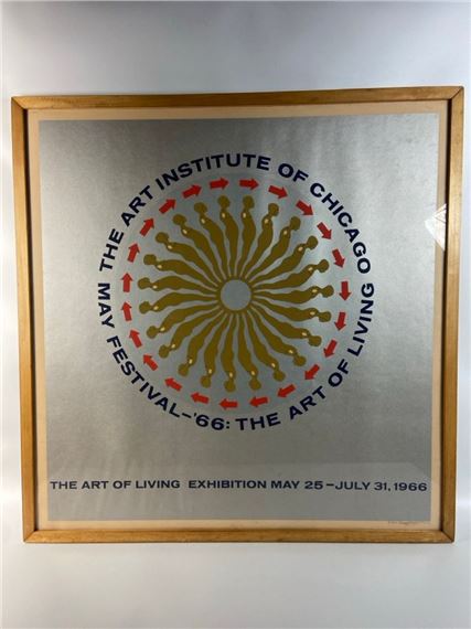 Ernest Trova | Silkscreen Poster by Ernest Trova 1966 | MutualArt