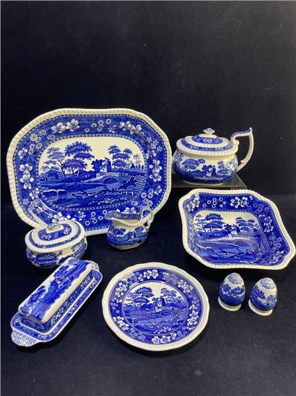 Copeland | 25 Pieces Copeland Spode Blue Tower | MutualArt