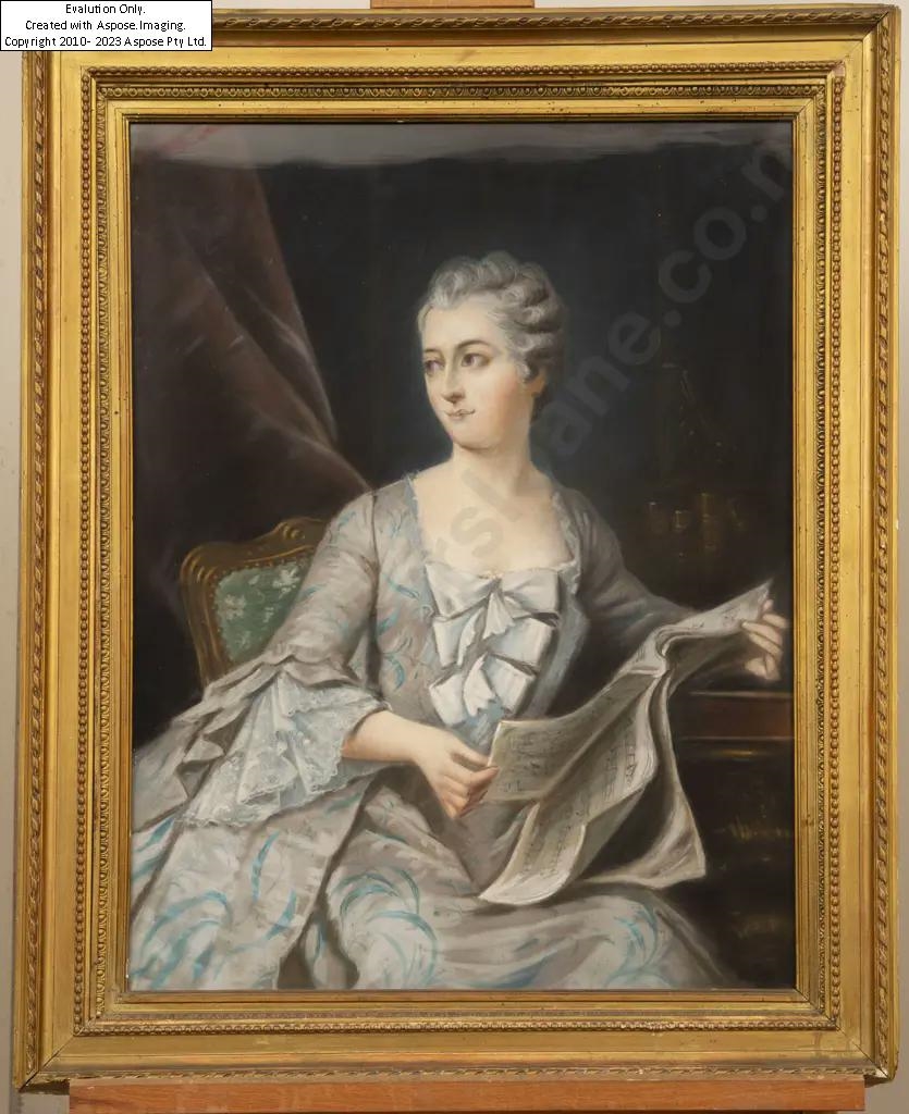 Maurice Quentin de La Tour | Portrait of Madame de Pompadour | MutualArt