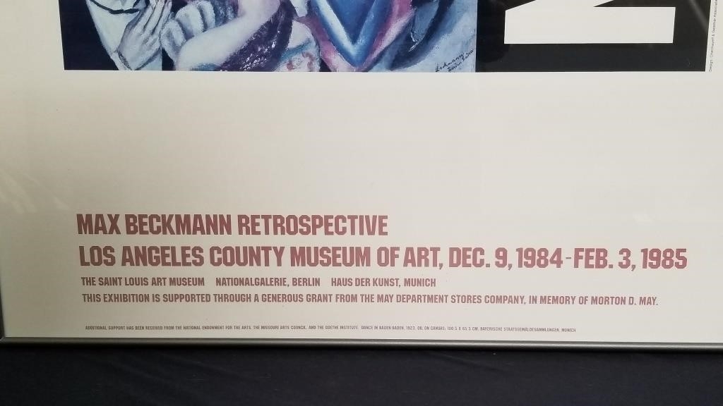 Max Beckmann | Max Beckman retrospective Los Angeles county (1984 ...