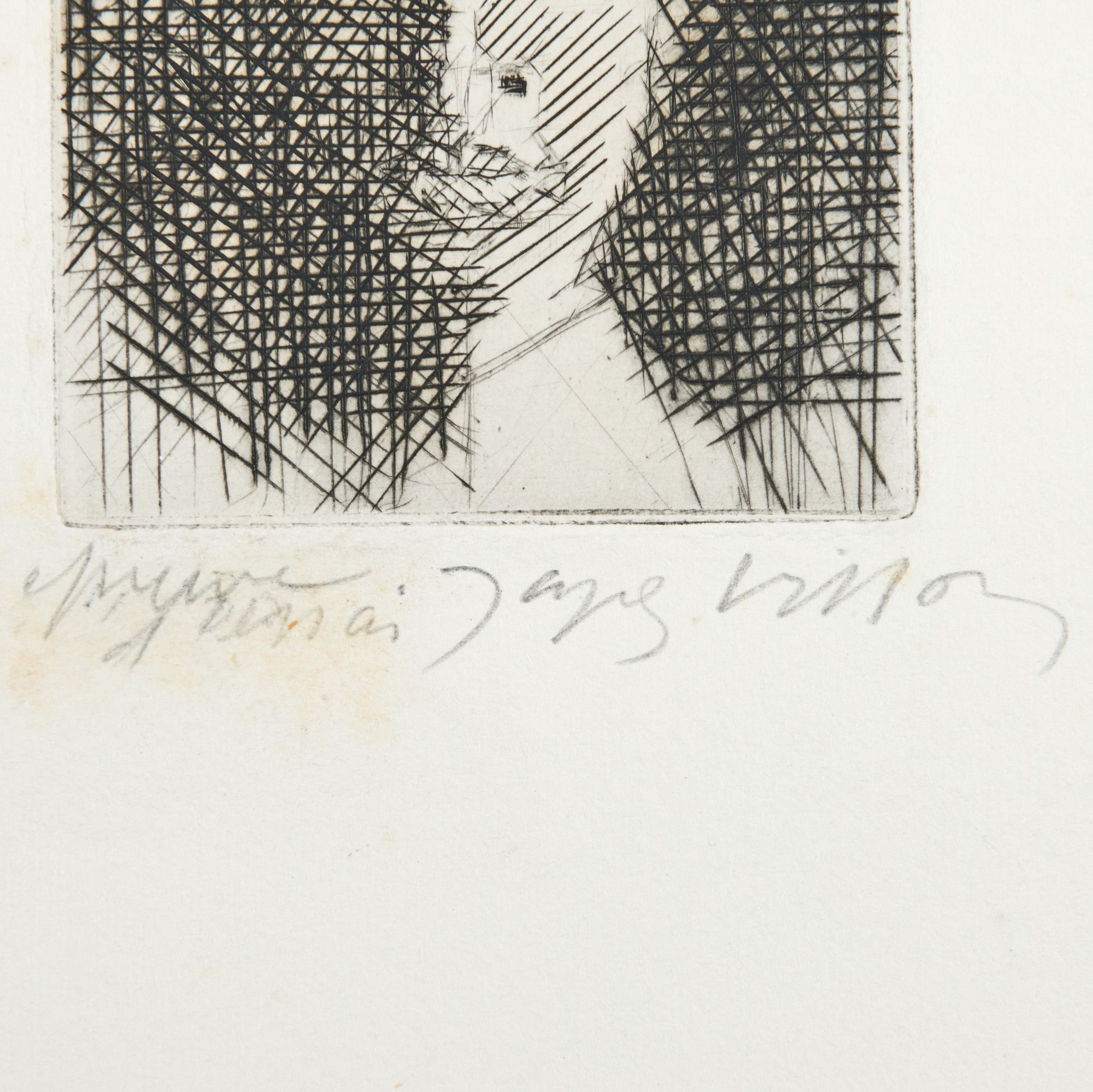 Jacques Villon | Le Pansage (1941) | MutualArt