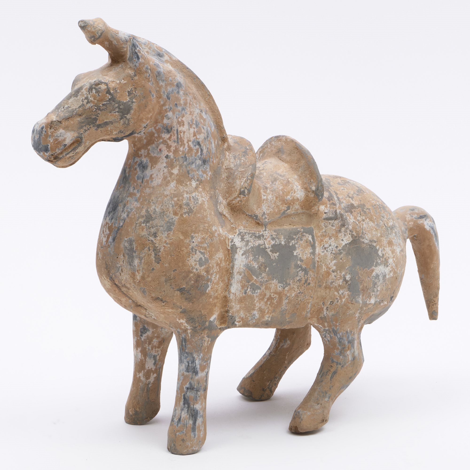 Chinese School | Chinese Han Style Pottery Model of a Horse | MutualArt