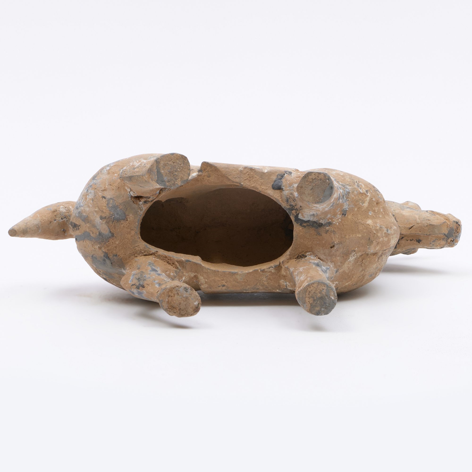 Chinese School | Chinese Han Style Pottery Model of a Horse | MutualArt