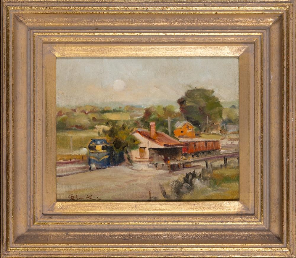 Gregory R. Smith | Daylesford Station at Dusk 1994 (1994) | MutualArt