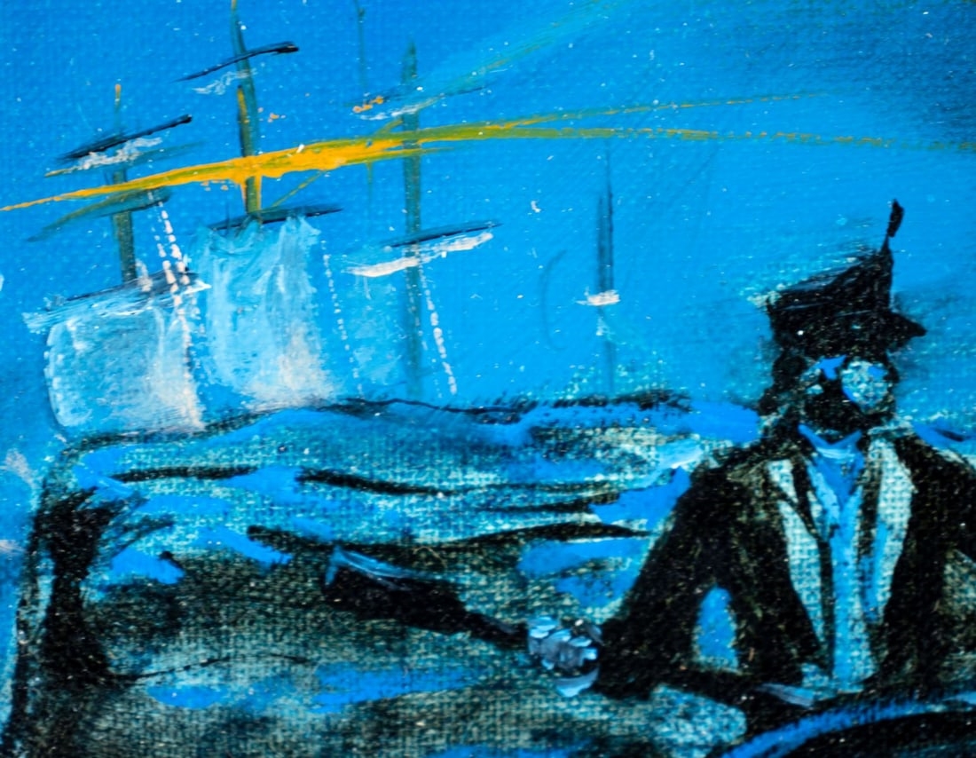 Alton Tobey | British Bombard Charleston | MutualArt