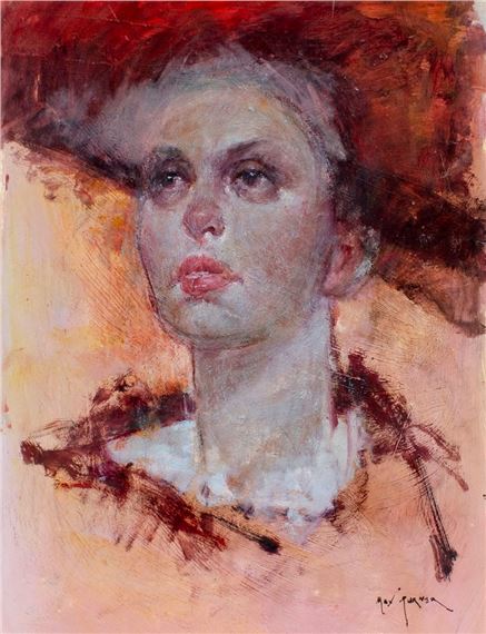 Max Turner | Portrait of Woman | MutualArt