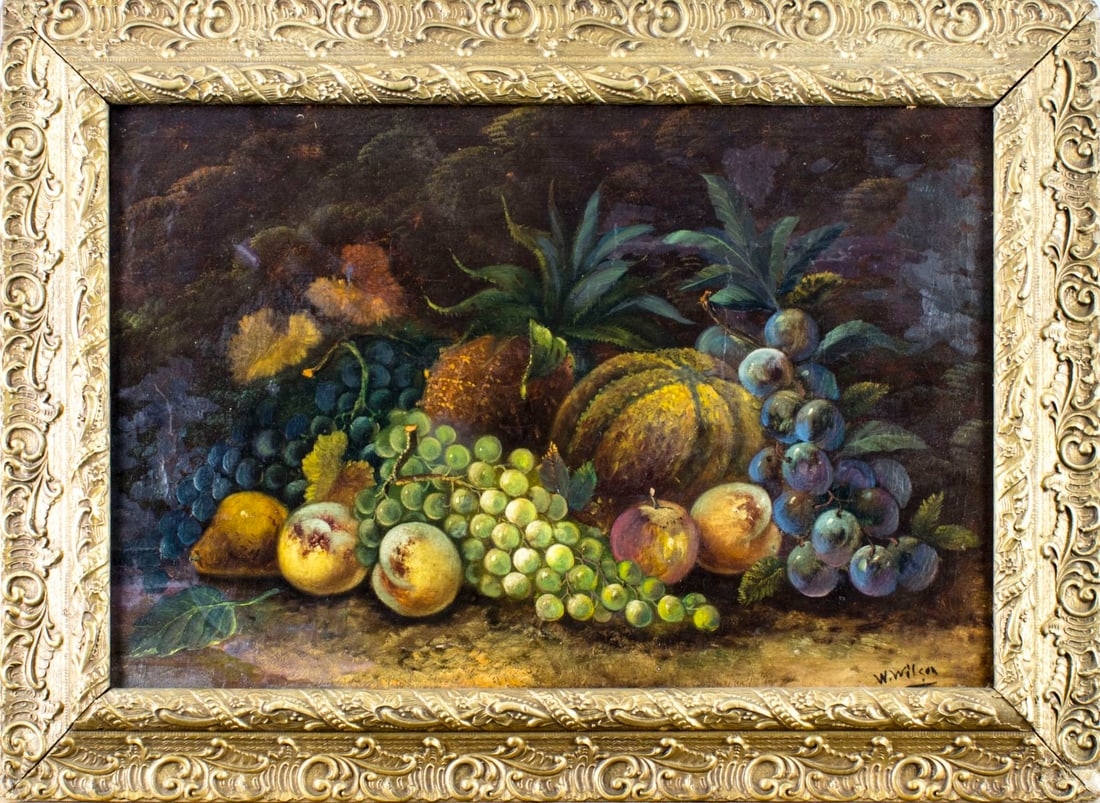 W. Wilson | Still Life with Fruits | MutualArt