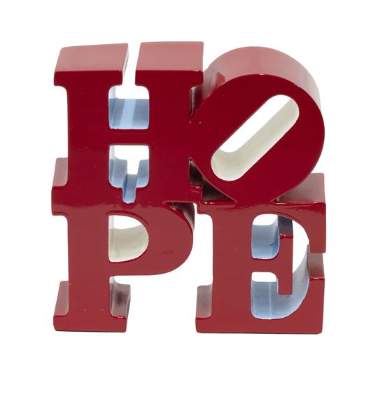 Robert Indiana | Hope Blue Red White (1928) | MutualArt