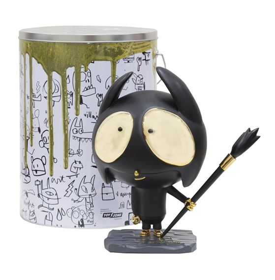 Edgar Plans | Heroic White Art Toy (Gold Edition (2023) | MutualArt