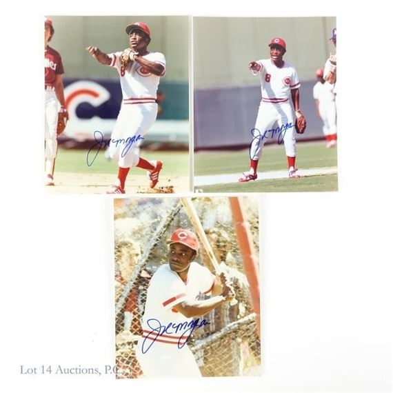 Joe Morgan | Joe Morgan Signed 8X10 Baseball Photographs (3 | MutualArt