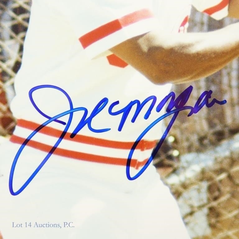 Joe Morgan | Joe Morgan Signed 8X10 Baseball Photographs (3 | MutualArt