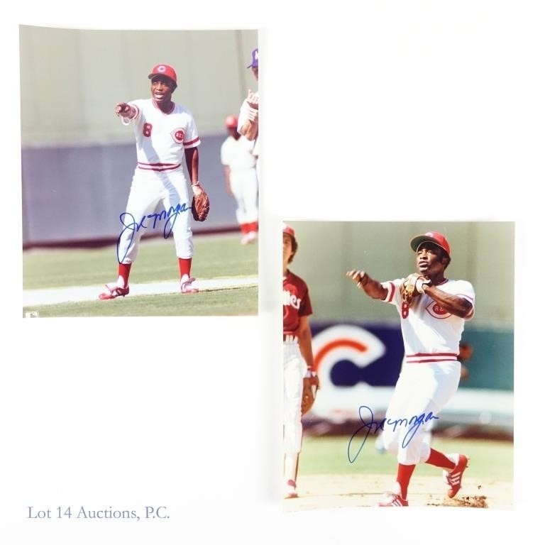 Joe Morgan | Joe Morgan Signed 8X10 Baseball Photographs (3 | MutualArt