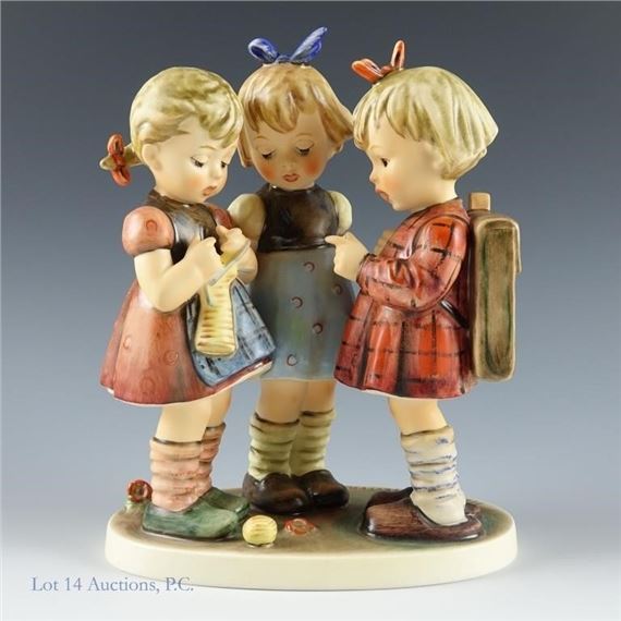 Goebel Hummel | Goebel Hummel School Girls Ceramic Figurine #177/1 ...