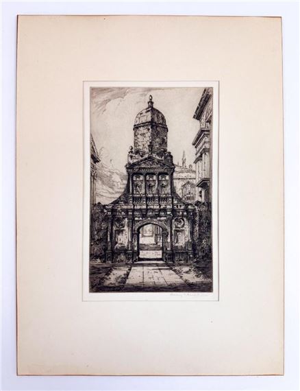 Albany E. Howarth | The Gate Of Honor, Cambridge | MutualArt