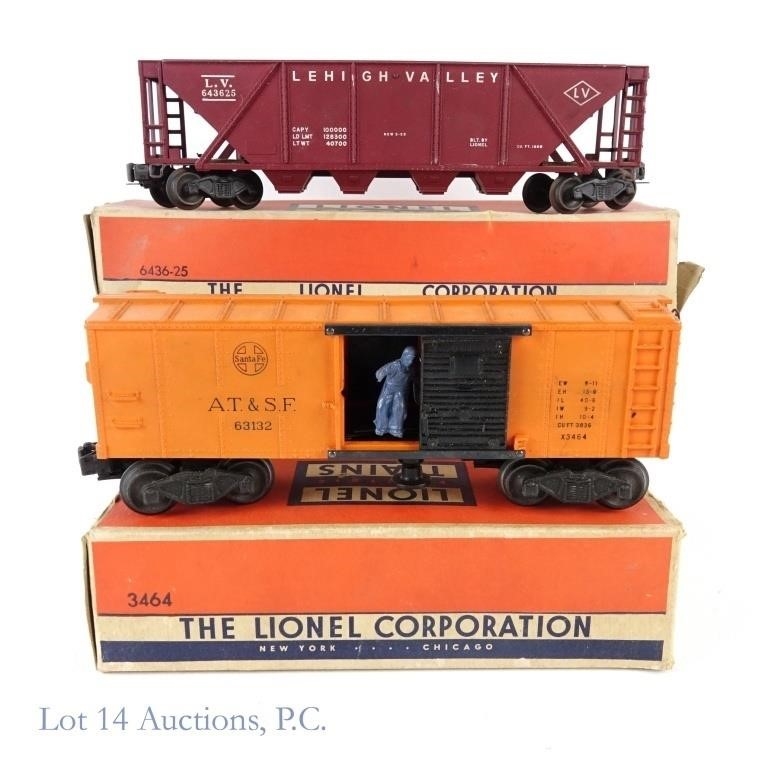 Lionel | Lionel O-Gauge Cars w/ Boxes Post War (9 | MutualArt