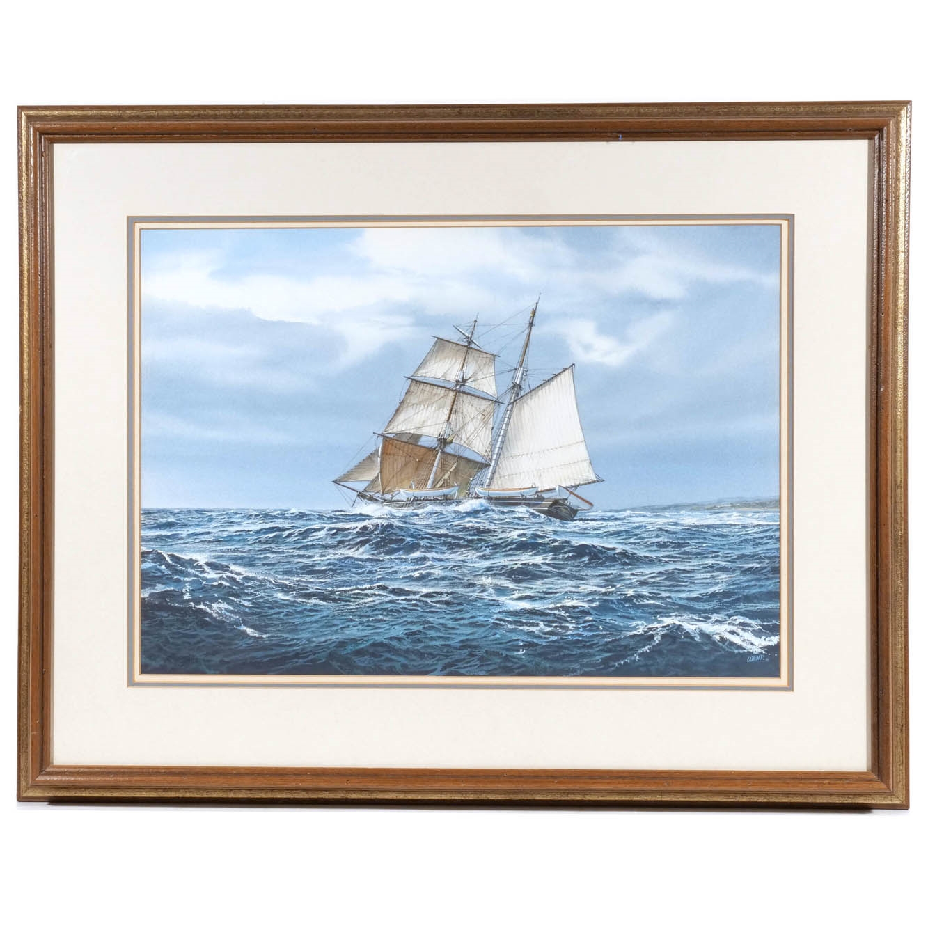 Jack Richard Wemp | Hermaphrodite Brig Whaler | MutualArt