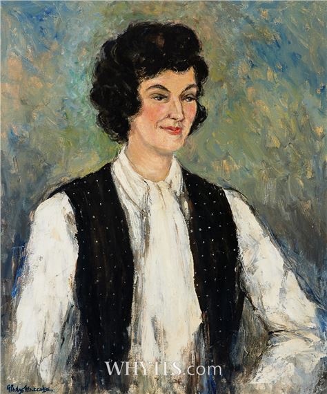 Gladys MacCabe | At the market (1941) | MutualArt