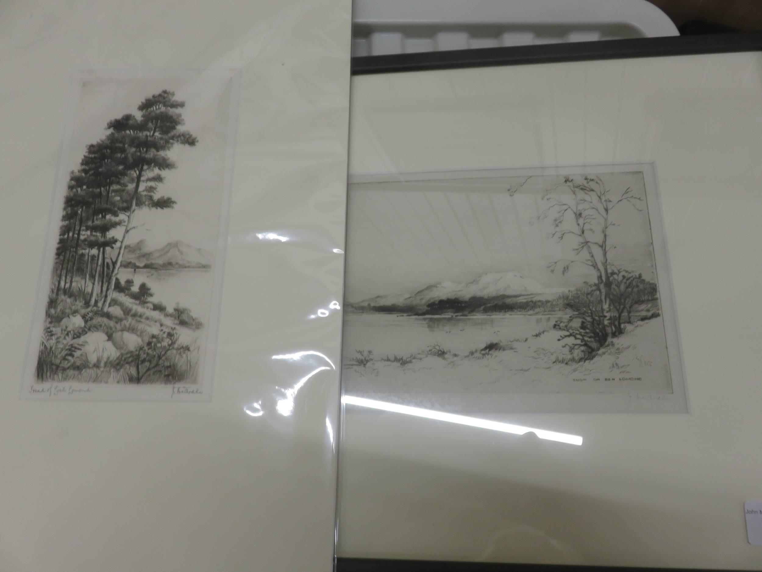 Henry Jackson Simpson | Two odd Etchings | MutualArt