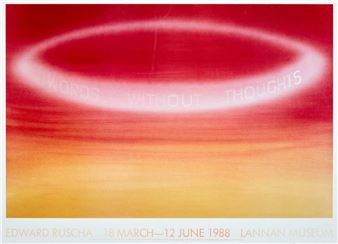 Ed Ruscha | Eye (1969) | MutualArt