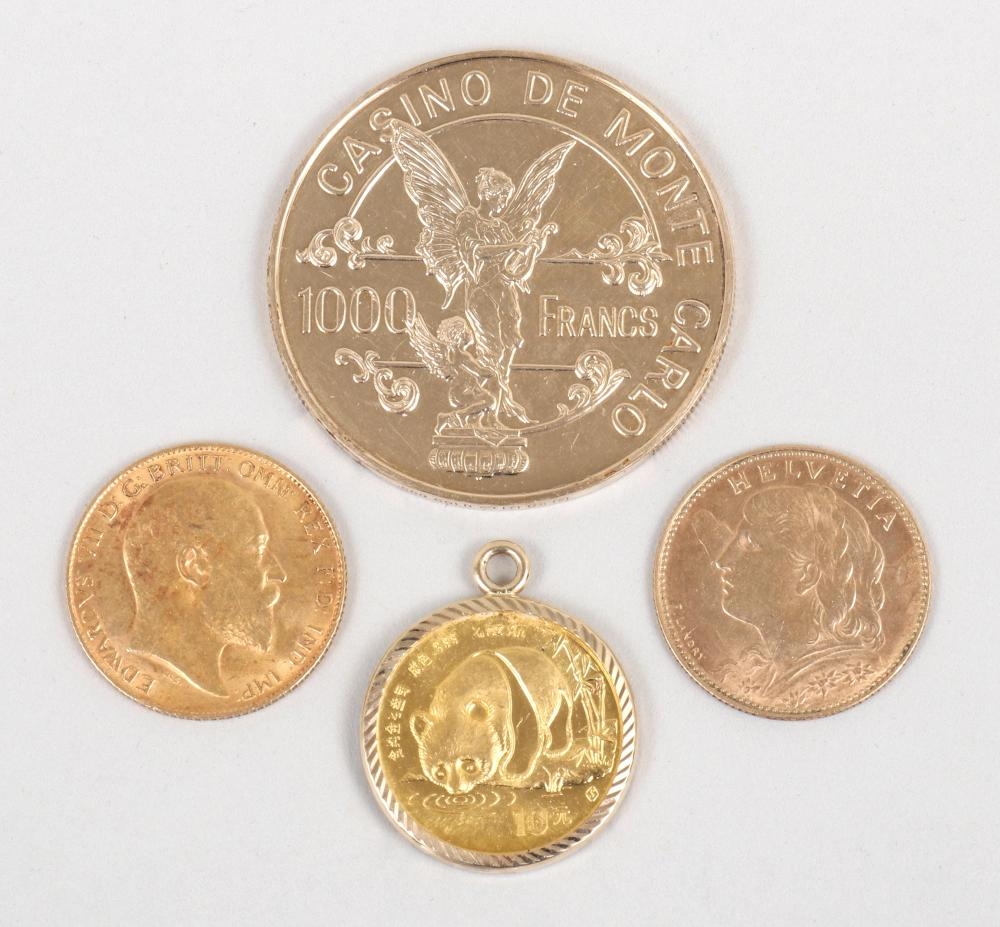 Franklin Mint | Group of (4) Gold Coins (1913) | MutualArt