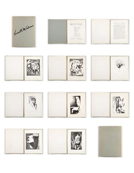 Kenneth Miller Adams | Portfolio of Lithographs (1950) | MutualArt