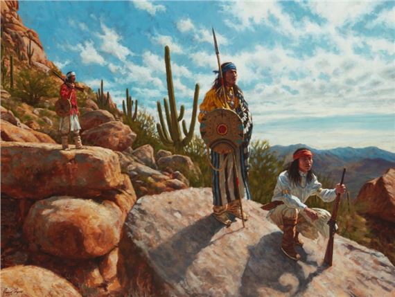 James Ayers | Sentinels of the Sonoran Desert (Apache (2014) | MutualArt
