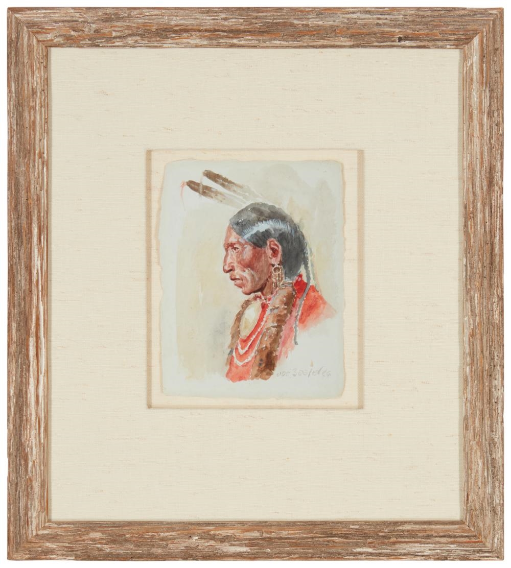 Joe Beeler | Walking Horse-Kiowa | MutualArt