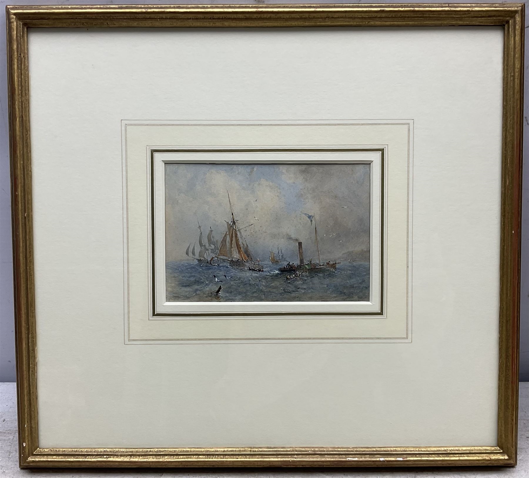 George Weatherill | Sail and Steam Vessels off Whitby | MutualArt