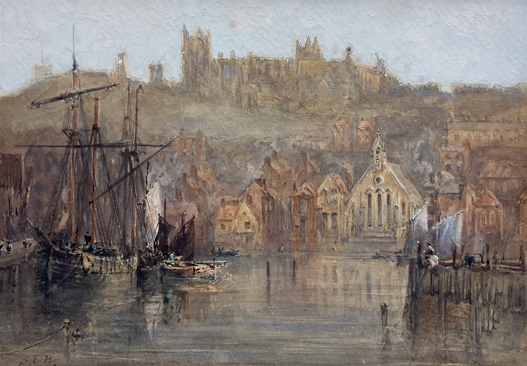 Sarah Ellen Weatherill | Dock End Whitby | MutualArt