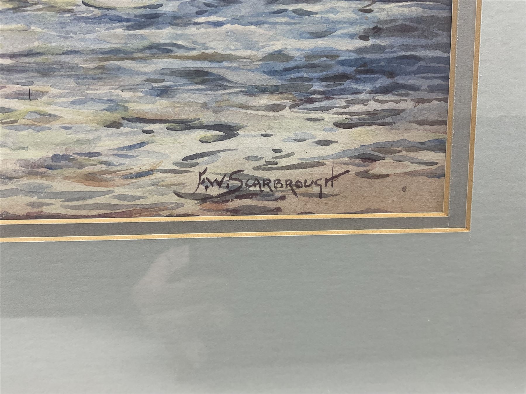 Frederick William Scarborough | Pool of London with St Paul's in the ...