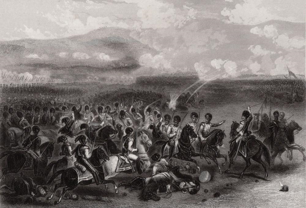 William Henry Kearney | Charge of Heavy Cavalry at the Battle of ...