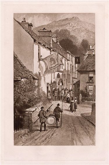 William Hull | William Hull Ambleside 1887 print | MutualArt