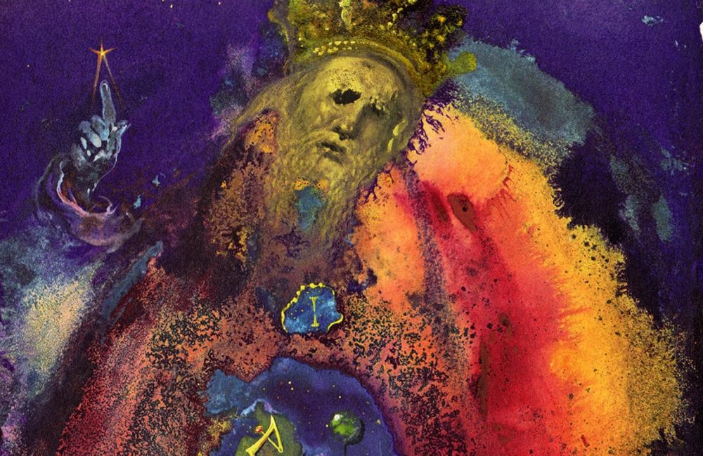 Salvador Dalí | Go Ecclesiastes fui rex Israel in Ierusalem, et ...