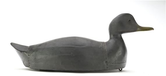 George Boyd | Rare canvas covered black duck | MutualArt