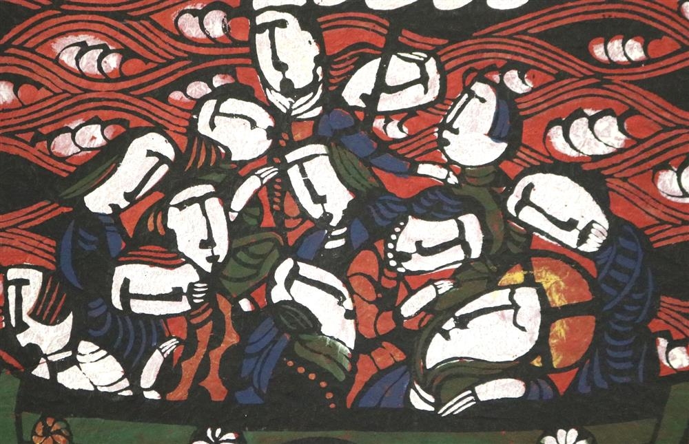 Sadao Watanabe | The Boat in the Storm, 1970 (1970) | MutualArt