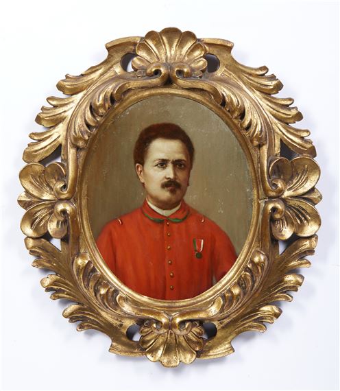 Italian School, 19th Century | Portrait of a Garibaldi soldier | MutualArt