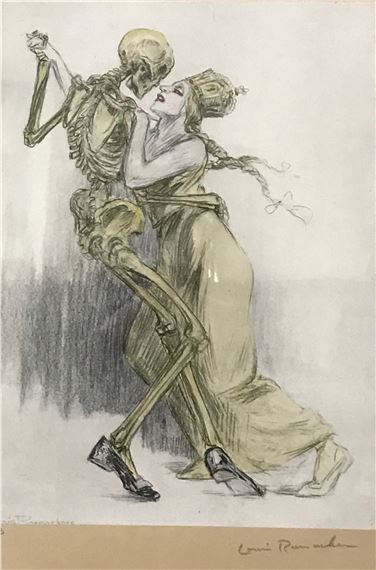 Louis Raemaekers | The German Tango | MutualArt