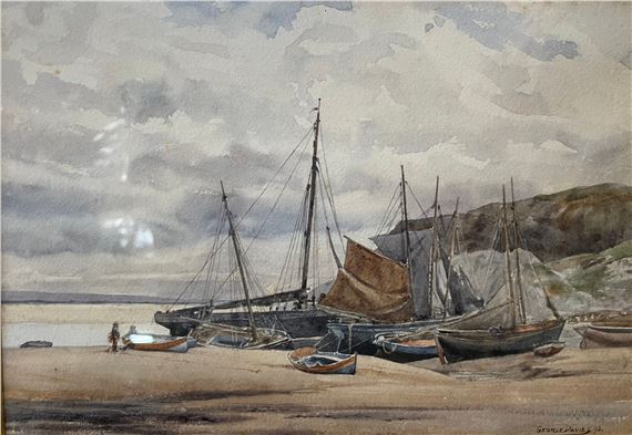 George Christopher Davies | coastal scene | MutualArt
