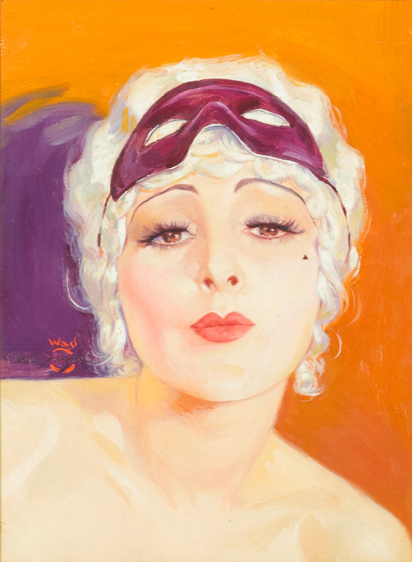 Ellen Barbara Segner | A Billie Dove original pastel by Ellen Barbara ...