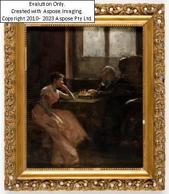 Albert Ritzberger | Melancholic Music (1900) | MutualArt