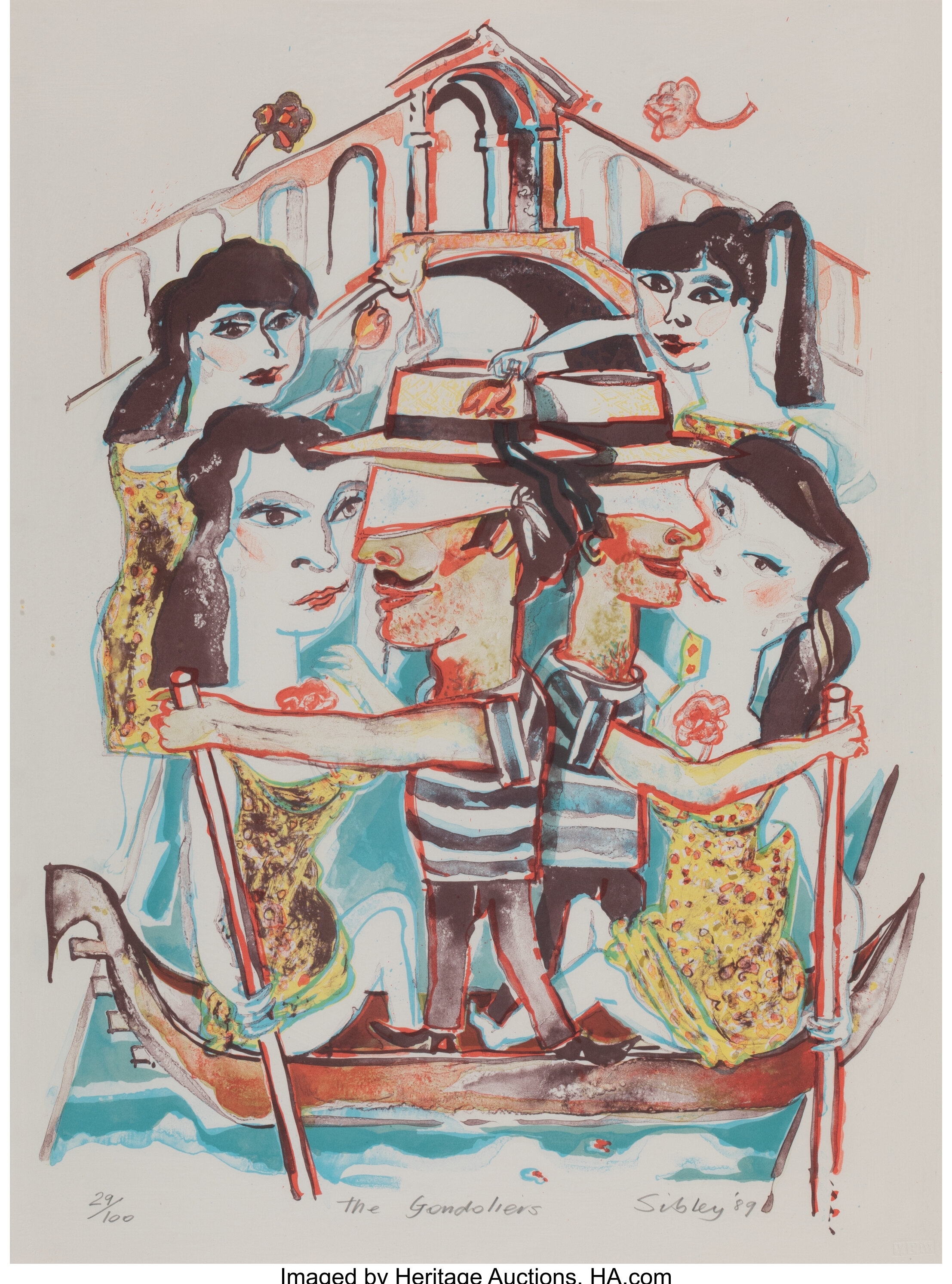 Andrew Sibley | The Gondoliers from Australian Opera series | MutualArt